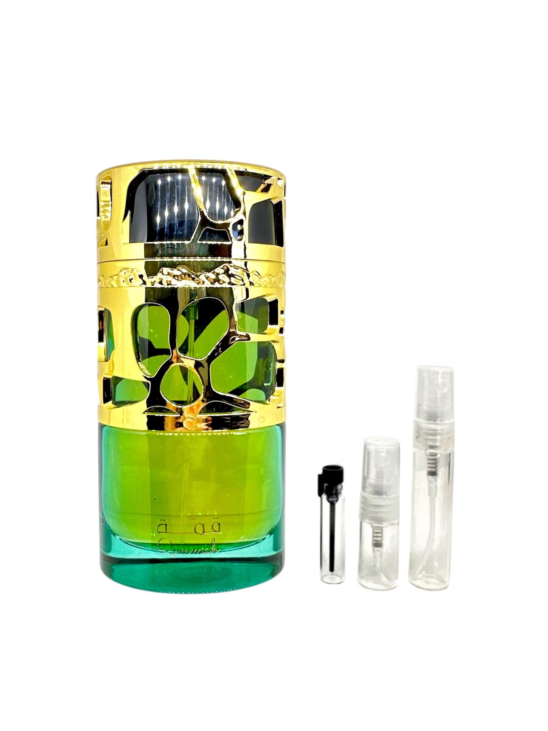 Lattafa Qimmah Perfume Sample Decant – HouseThatCrowBuilt